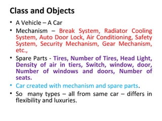 Basics of object oriented programming interview tips for Java | PPT