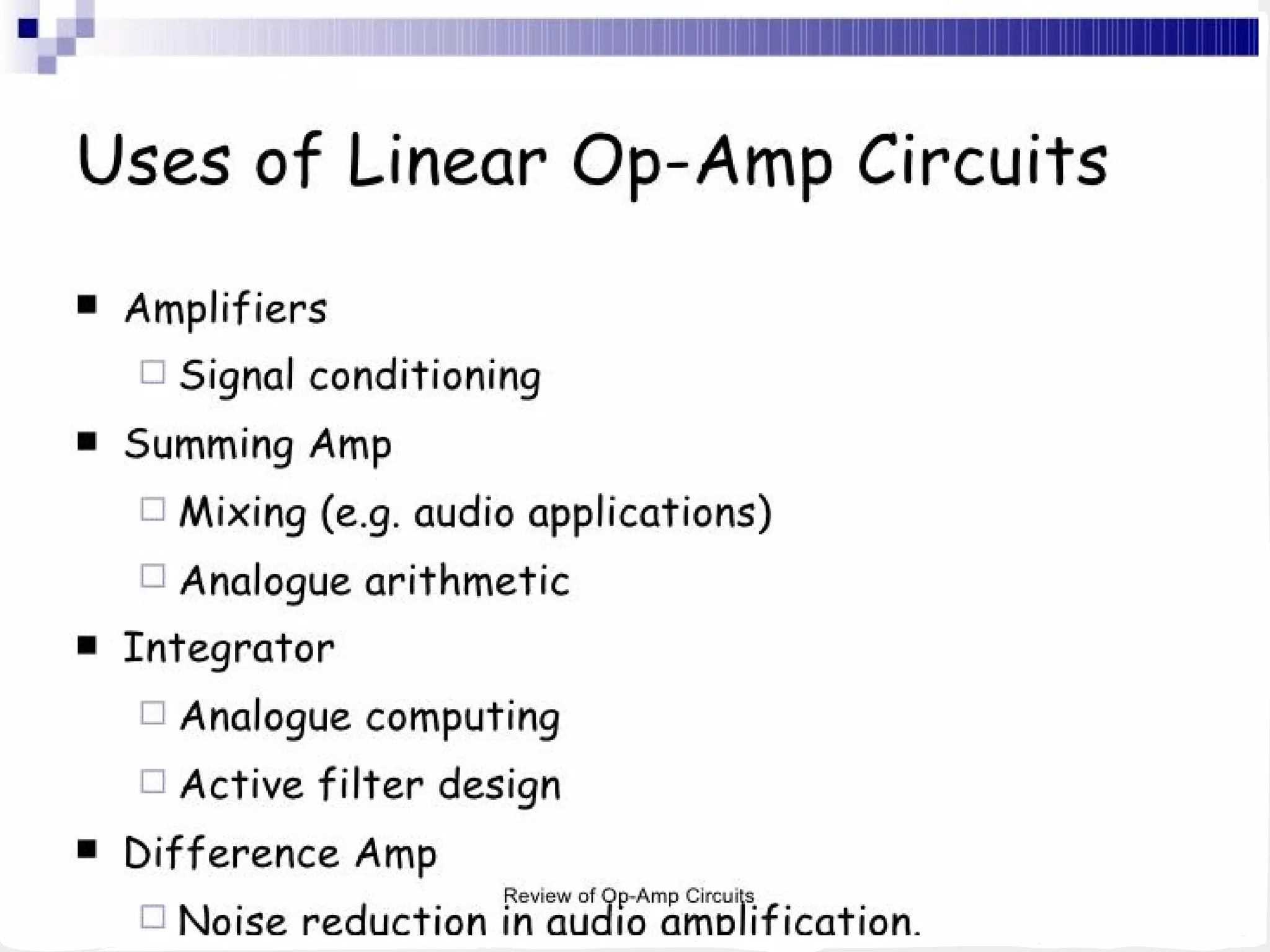 Basics of op amp | PDF
