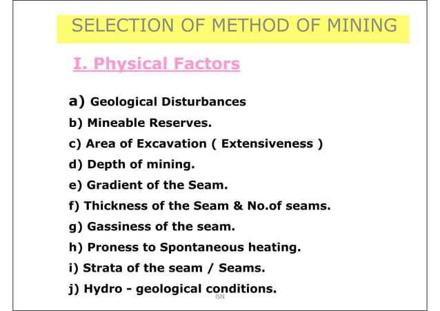 Basics of openpit mining | PDF