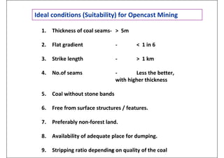 Basics of openpit mining | PDF