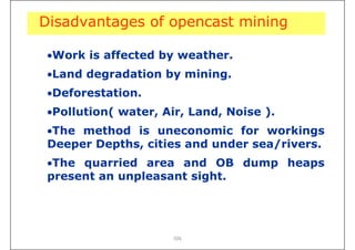 Basics of openpit mining | PDF