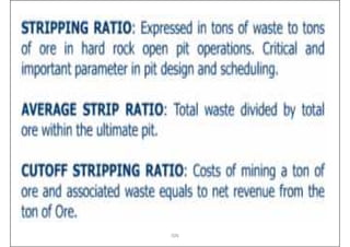 Basics of openpit mining | PDF