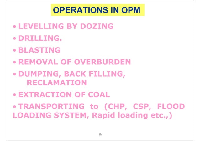 Basics of openpit mining | PDF
