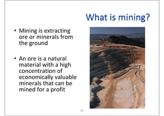 Basics of openpit mining | PDF