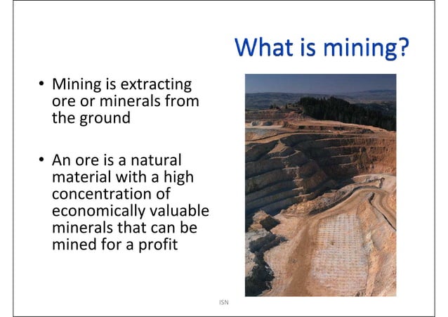 Basics of openpit mining | PDF