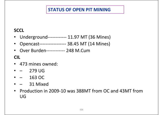 Basics of openpit mining | PDF