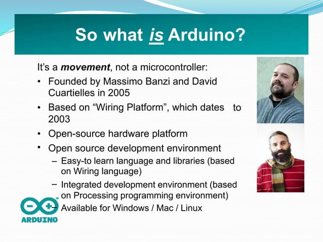 Basics of open source embedded development board ( | PPTX