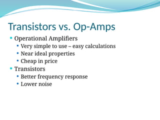 Basics of Operational Amplifier (OP-AMP).pptx