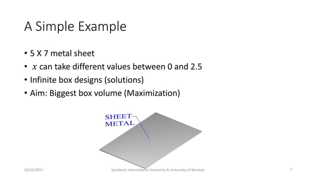 Basics of Optimization & Cohort Intelligence: A Socio-inspired Optimization Technique | PPT