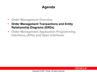 Basics of Oracle Order Management | PPT