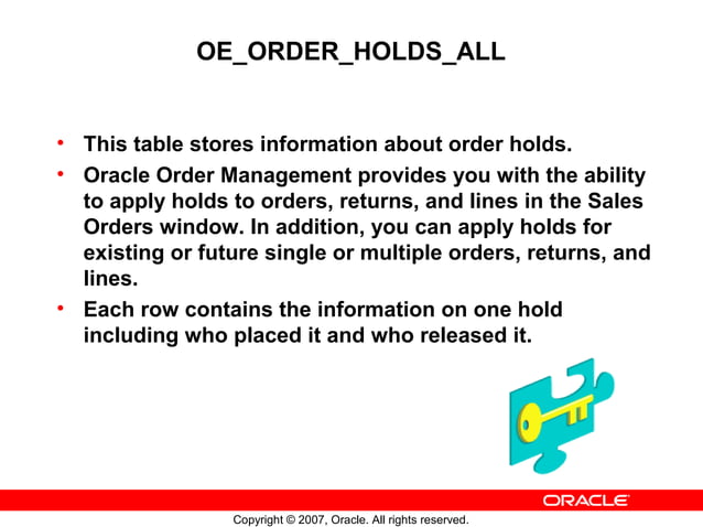 Basics of Oracle Order Management | PPT