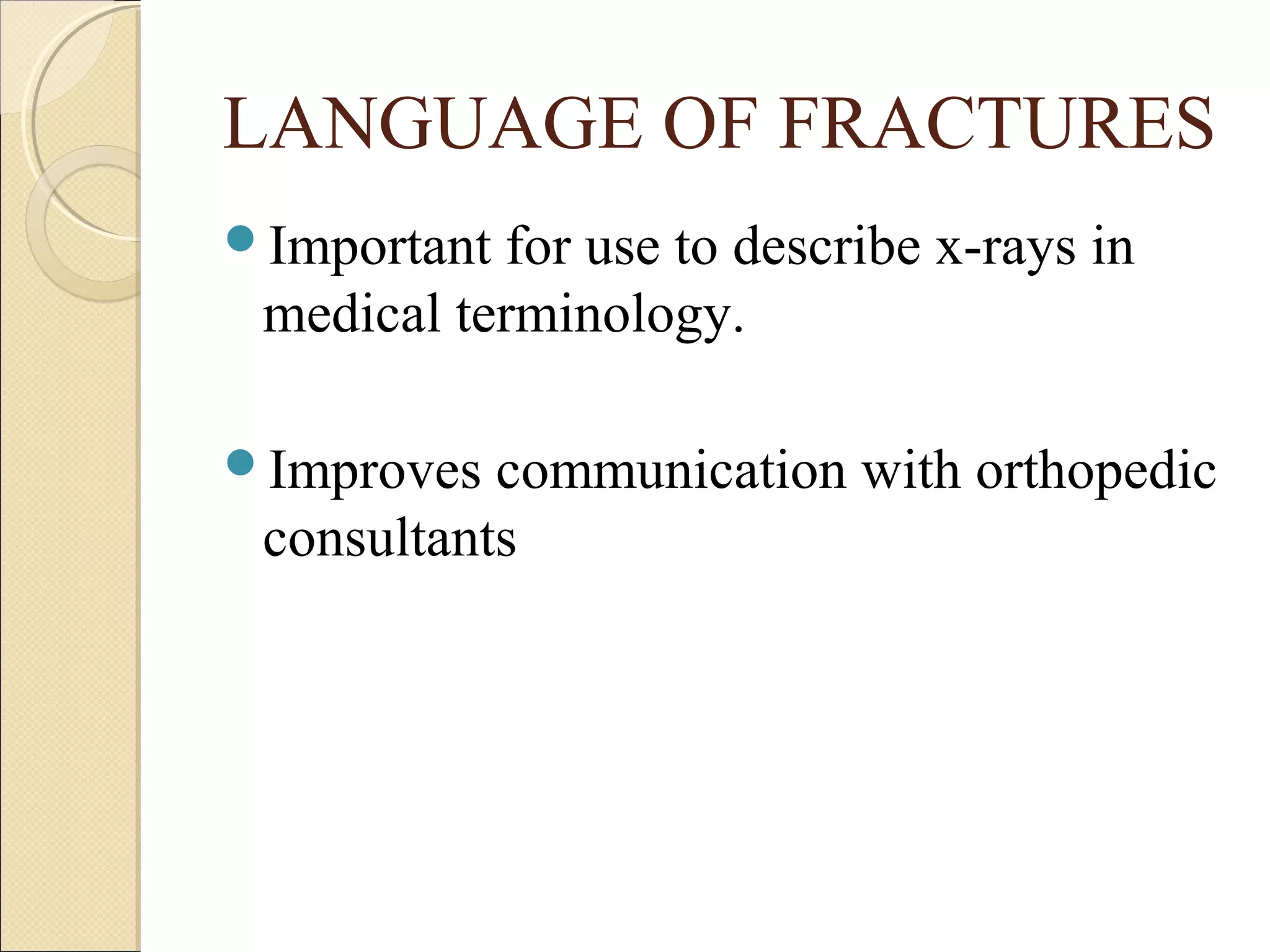 Basics of orthopedic radiology | PPT