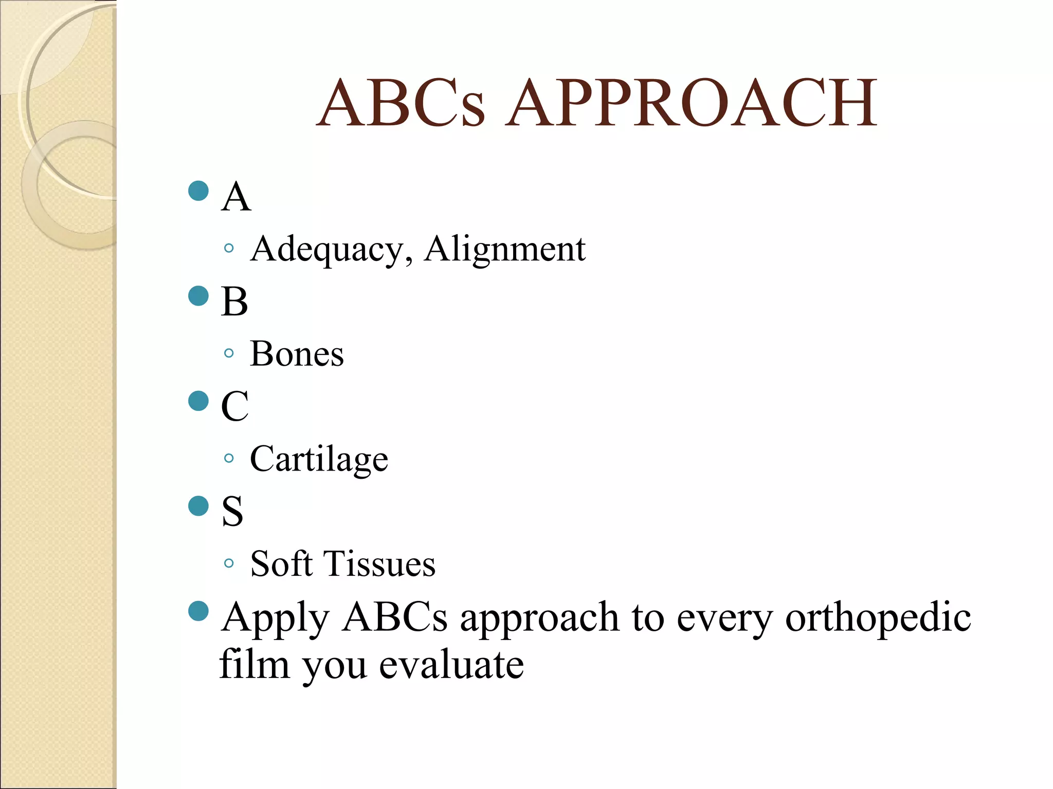 Basics of orthopedic radiology | PPT