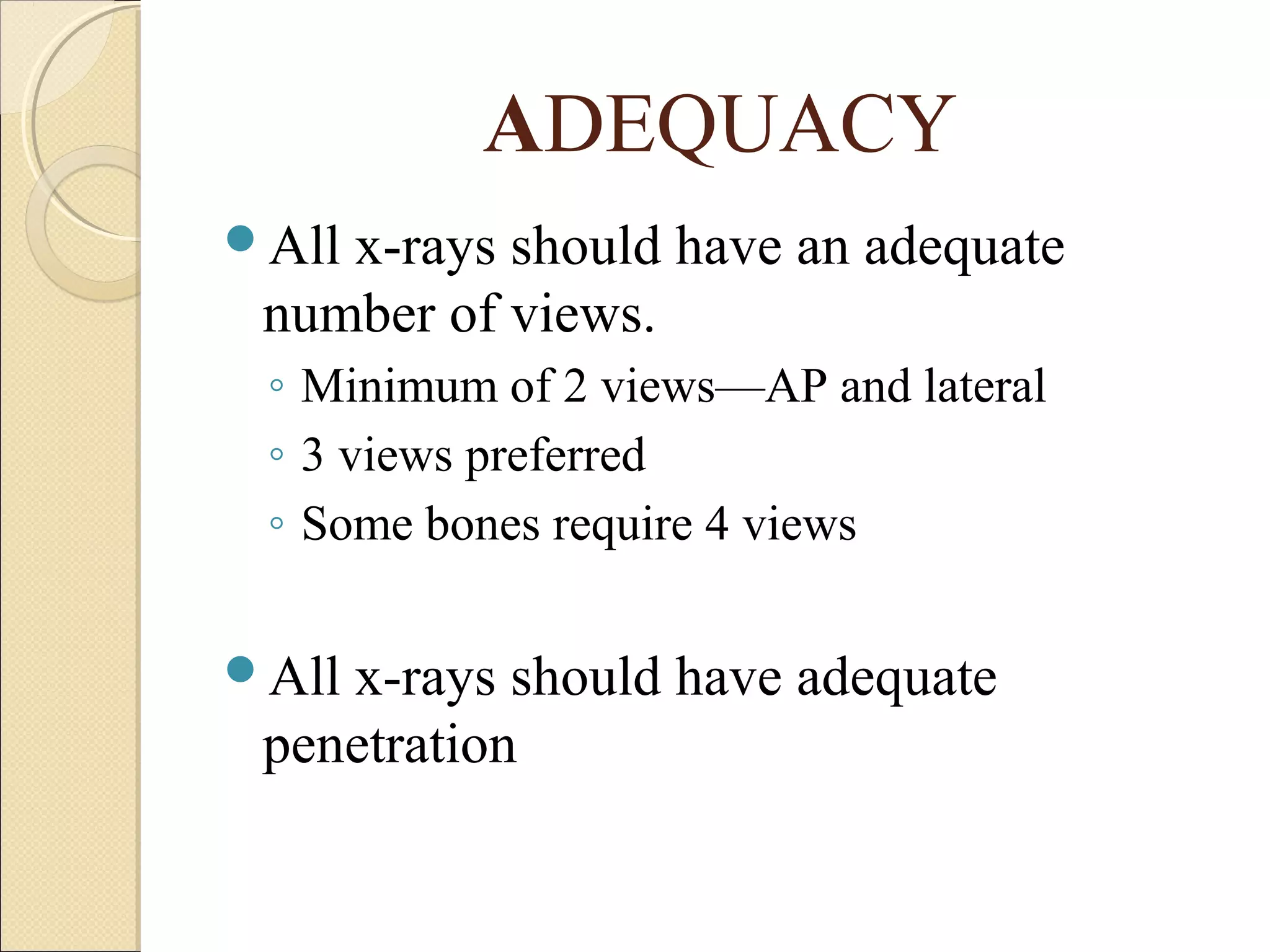 Basics of orthopedic radiology | PPT