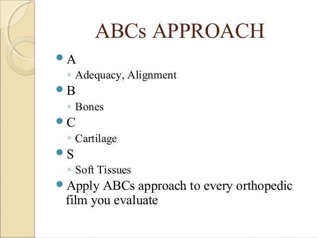 Basics of orthopedic radiology