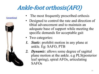 Basics of Orthosis & Prosthesis.pptx