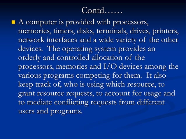 Basics of OS & RTOS.ppt | Operating Systems | Computer Software and ...