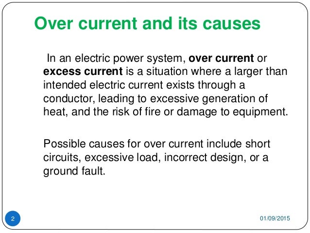 Basics of overcurrent protection