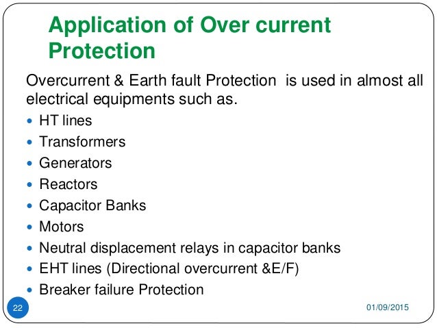 Basics of overcurrent protection
