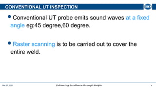 Basics of Phased array ultrasonic testing and TOFD.pptx