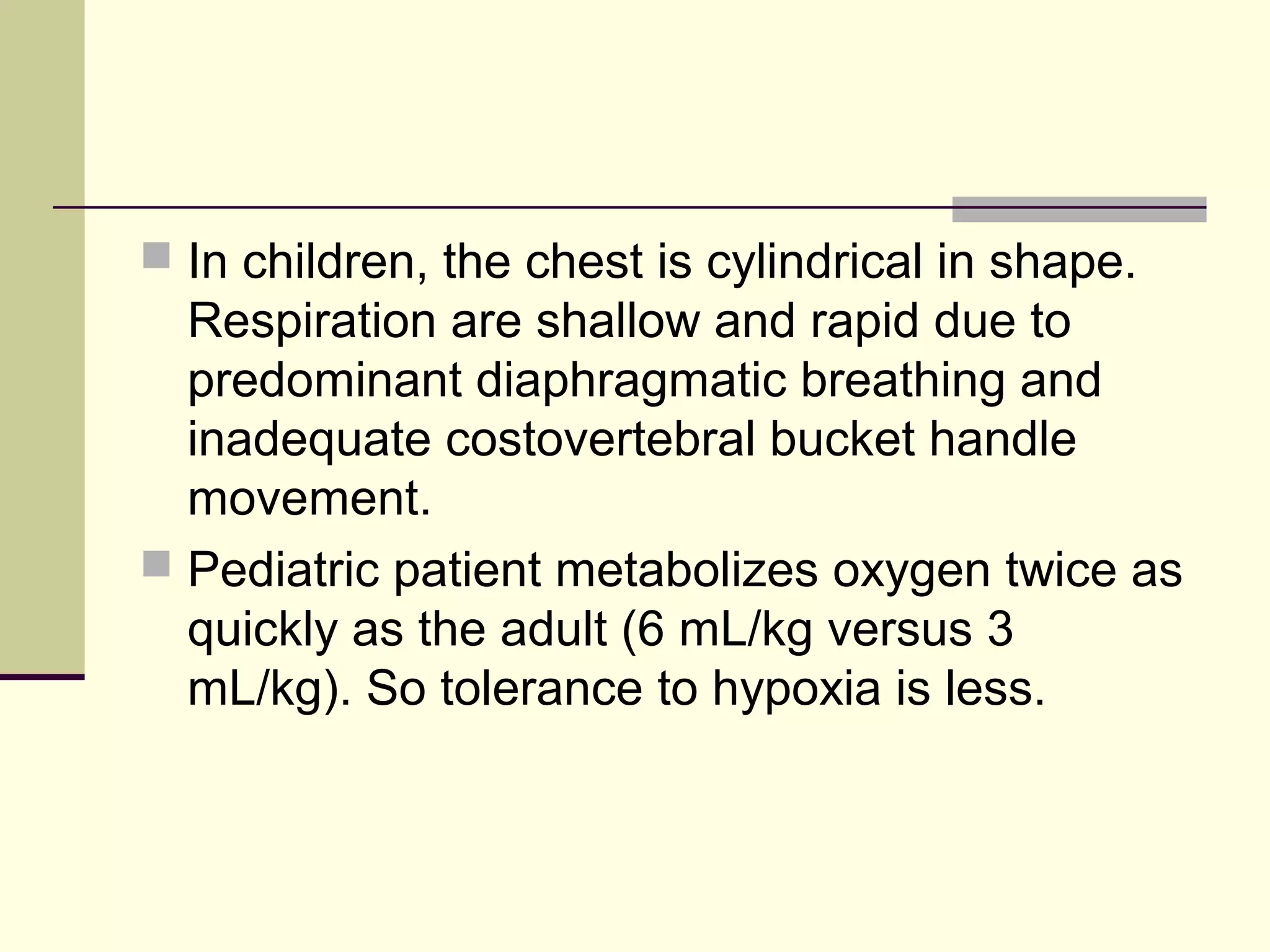 Basics of pediatric ventilation | PPT