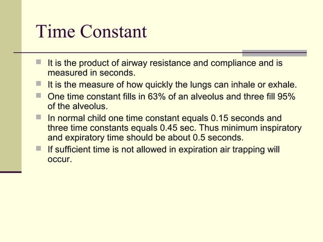 Basics of pediatric ventilation | PPT | Lung and Respiratory Health ...