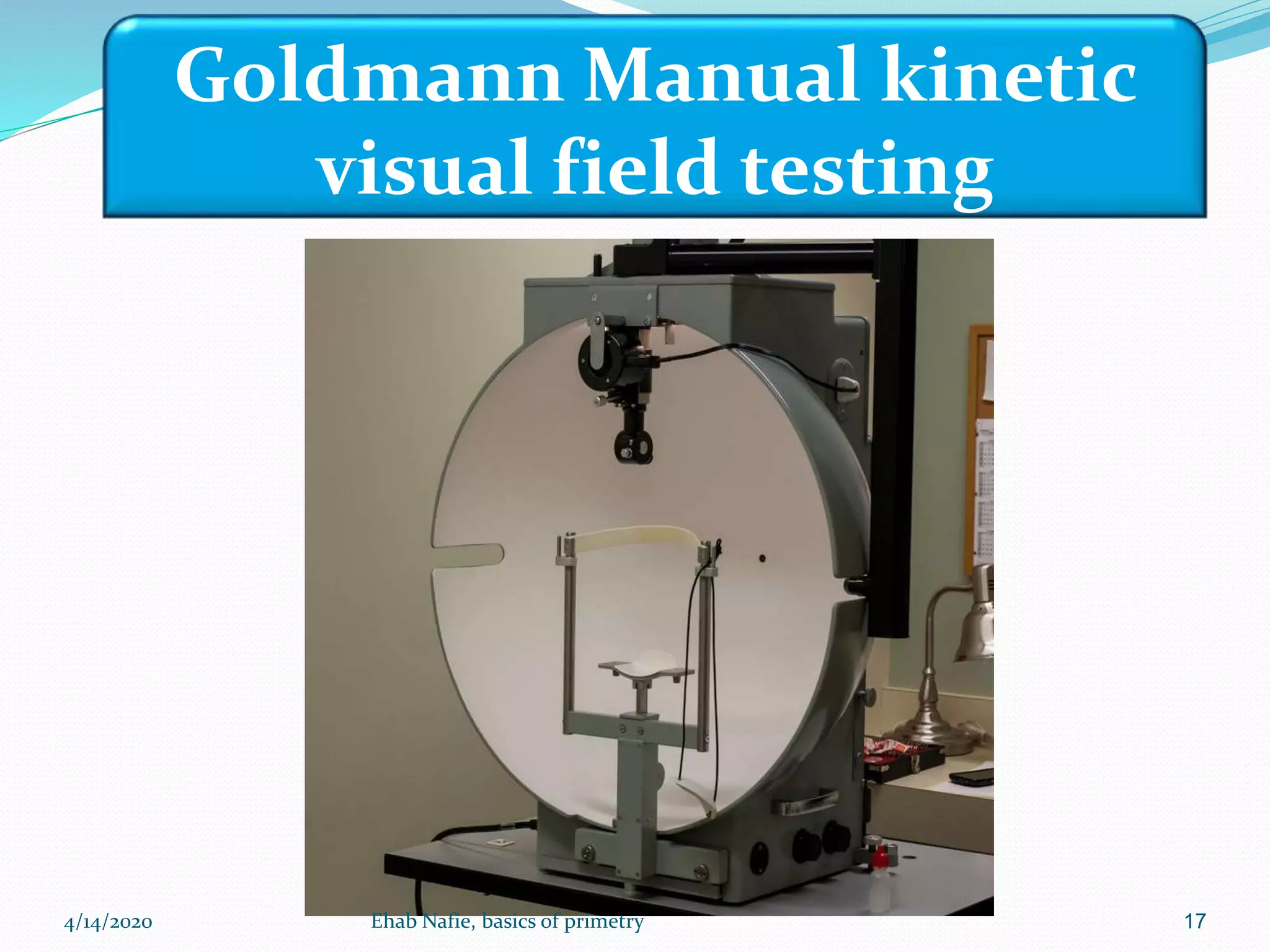 Basics of perimetry | PPTX