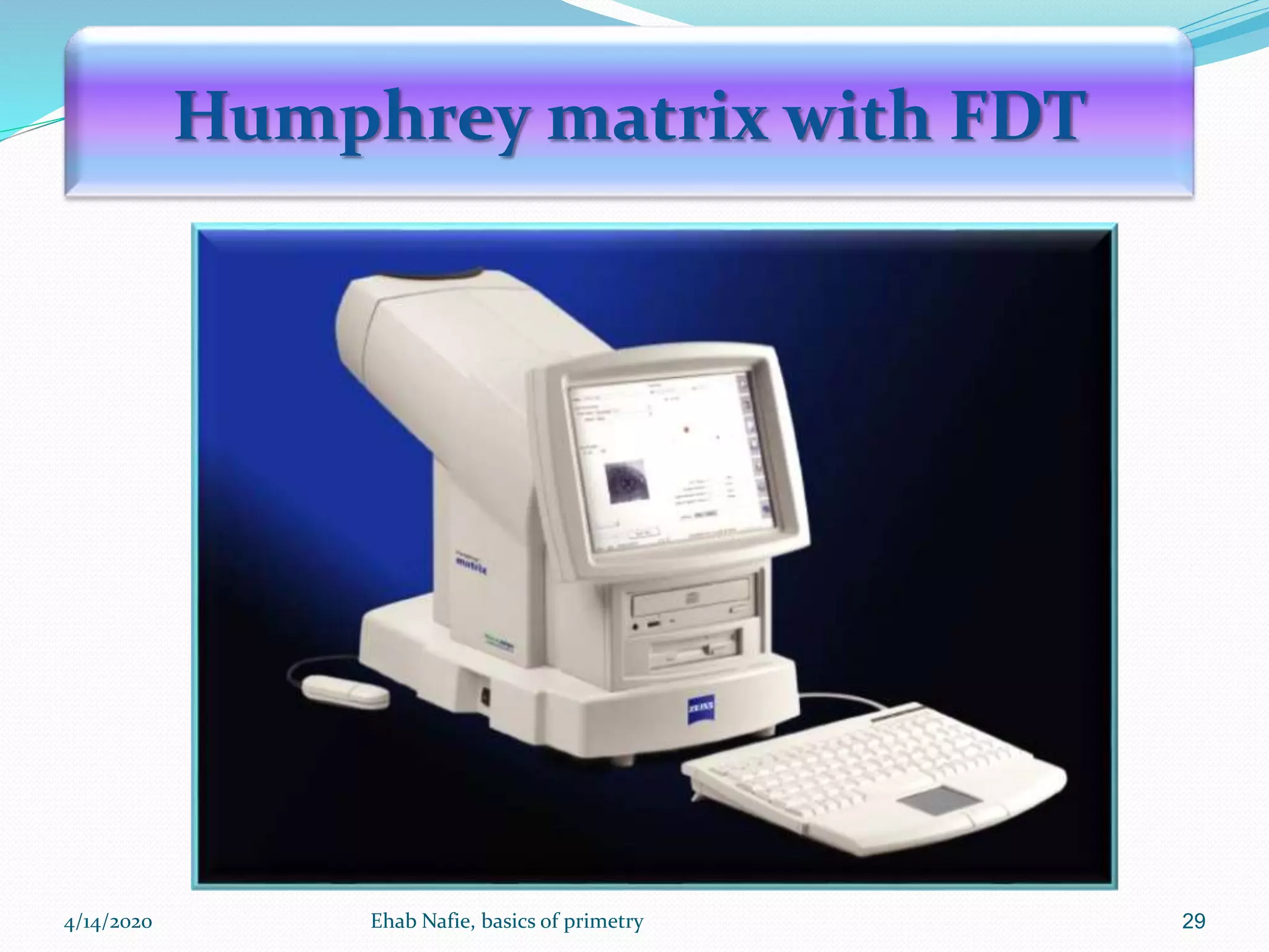 Basics of perimetry | PPTX