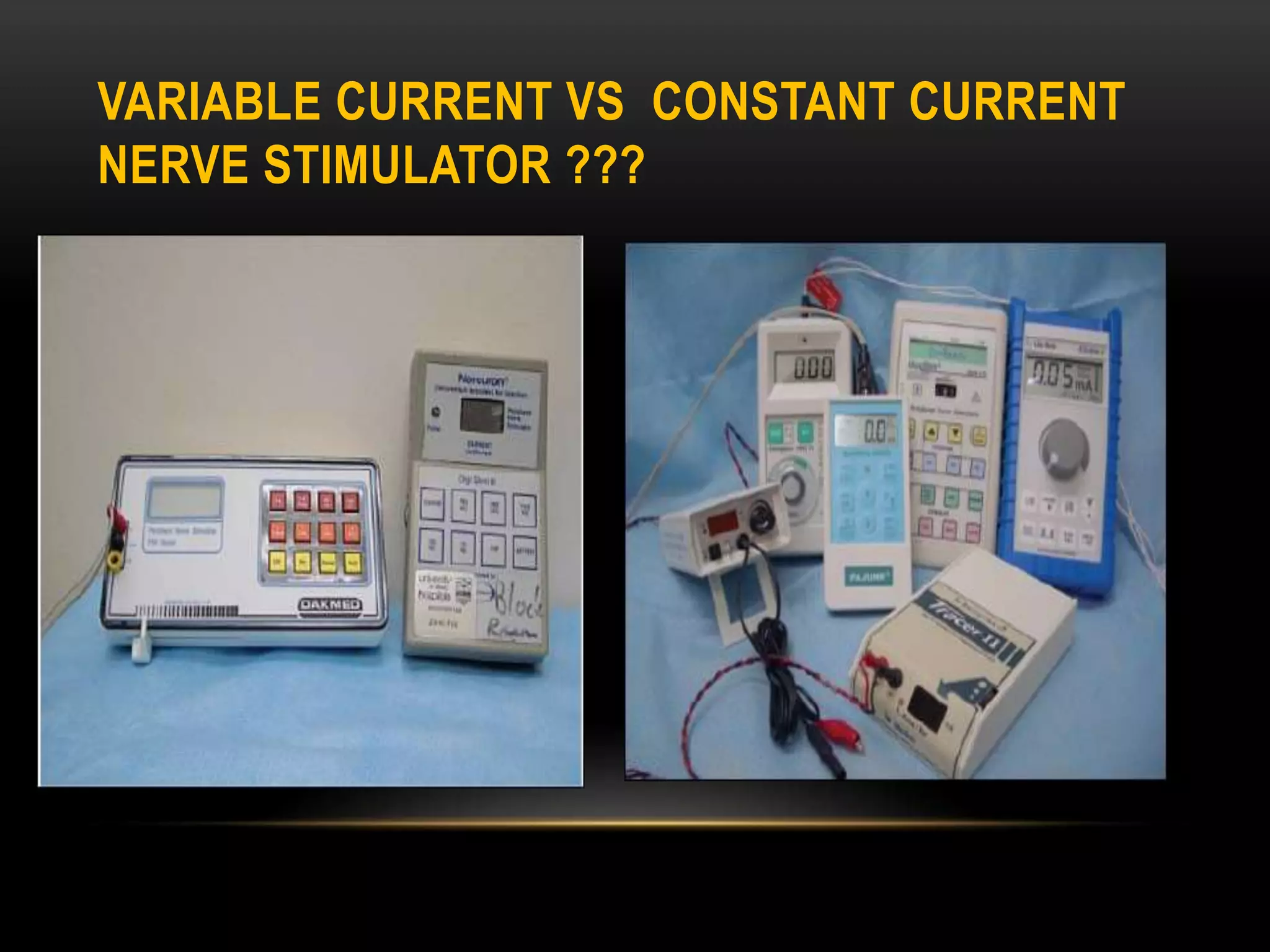 Basics of peripheral nerve stimulation | PPTX