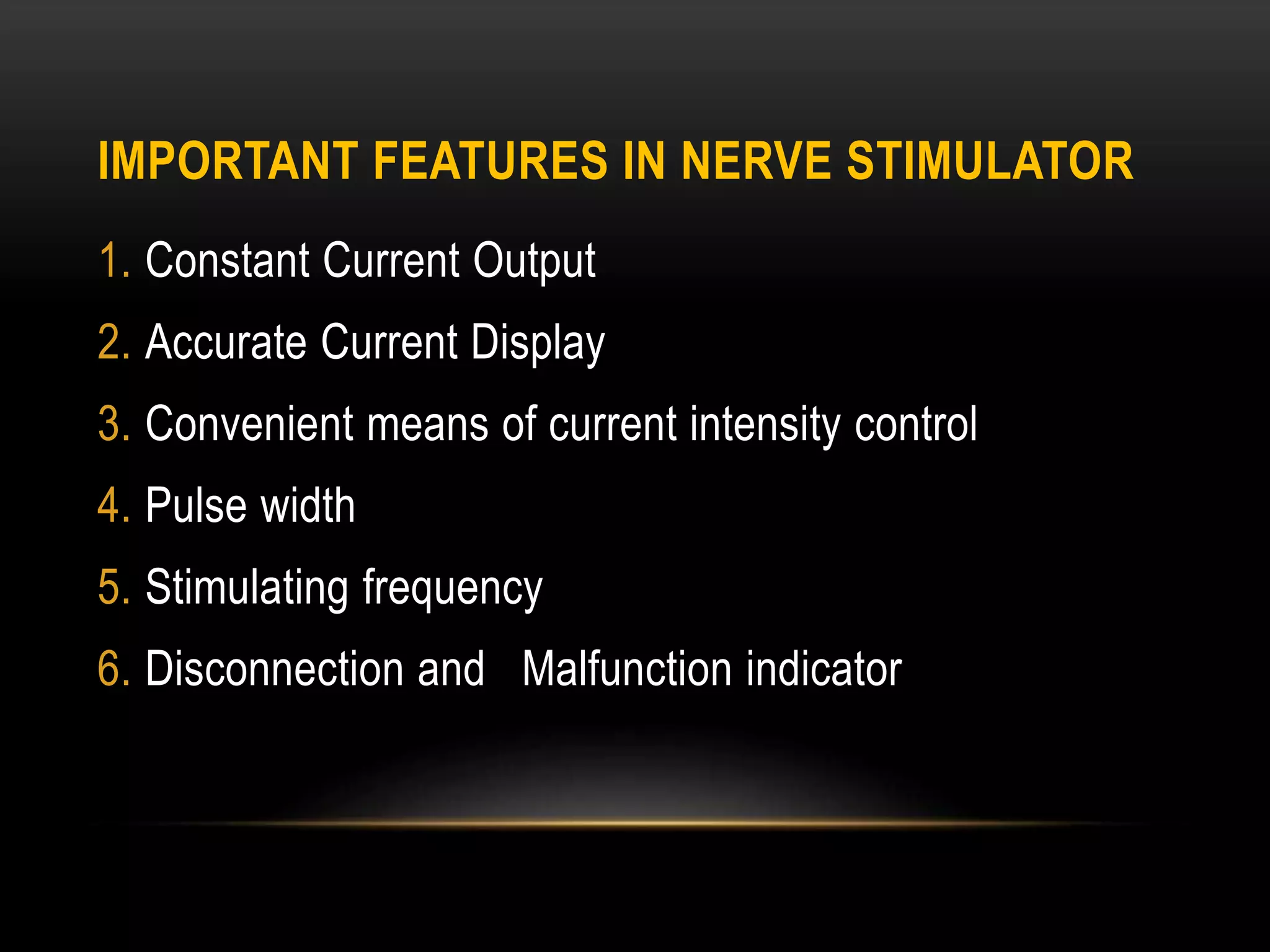 Basics of peripheral nerve stimulation | PPTX