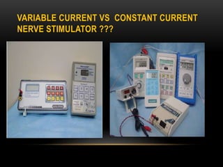 Basics of peripheral nerve stimulation | PPTX