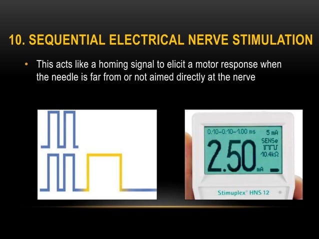 Basics of peripheral nerve stimulation | PPTX | First Aid | Injuries