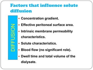 Basics of peritoneal dialysis | PPT