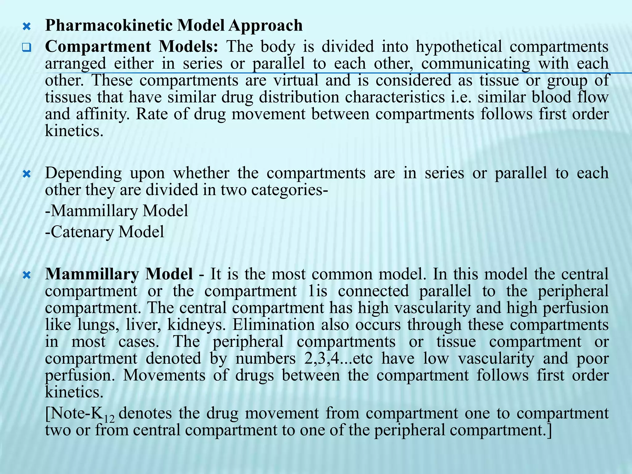 Basics of Pharmacokinetics | PPTX