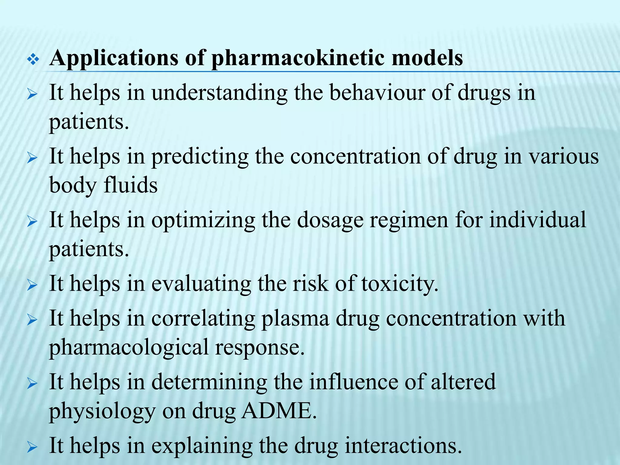 Basics of Pharmacokinetics | PPTX