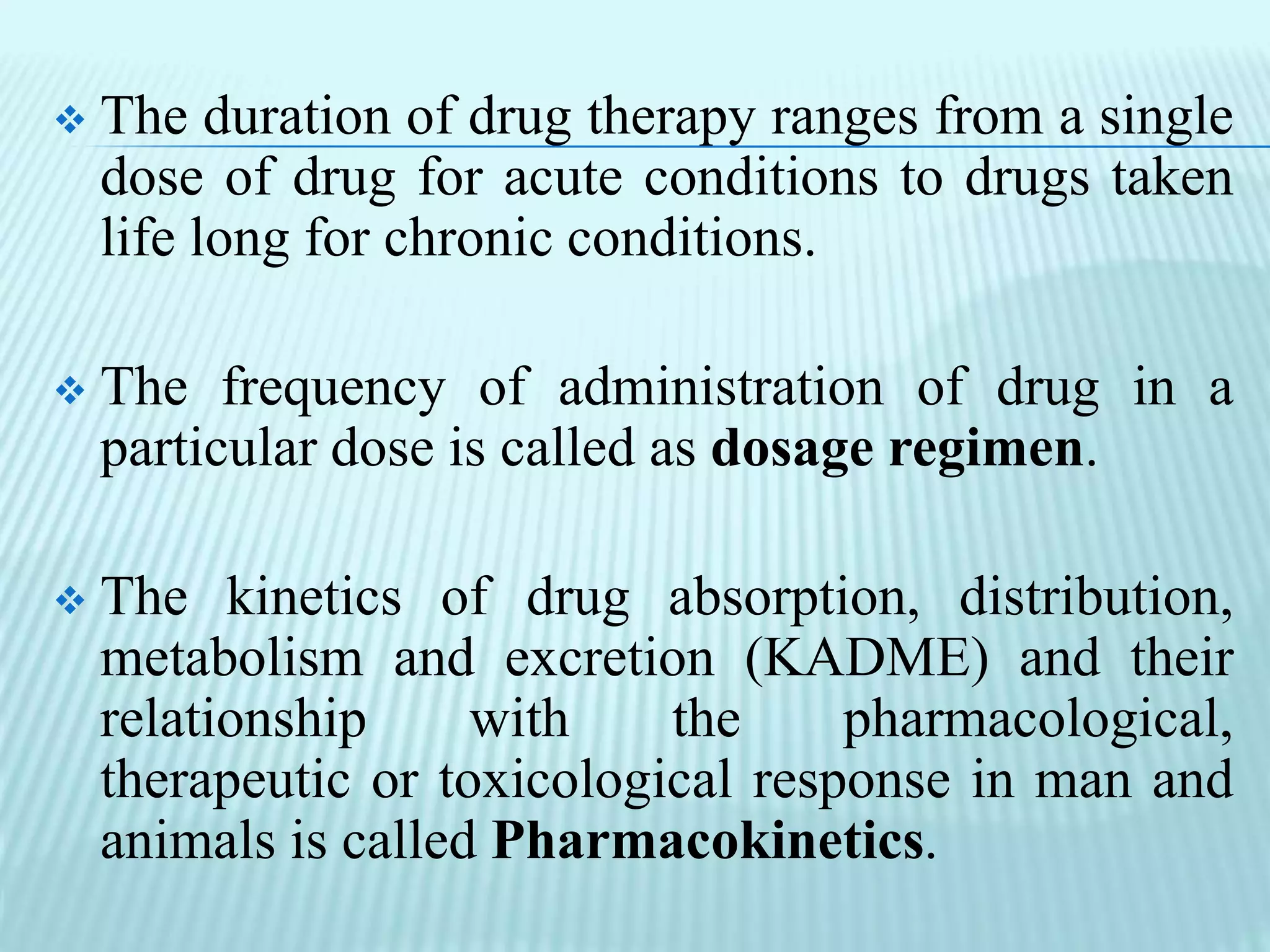 Basics of Pharmacokinetics | PPTX