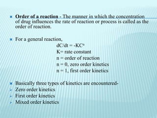 Basics of Pharmacokinetics | PPTX