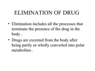 Basics of pharmacology | PPT