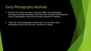 Basics of photography | PPTX