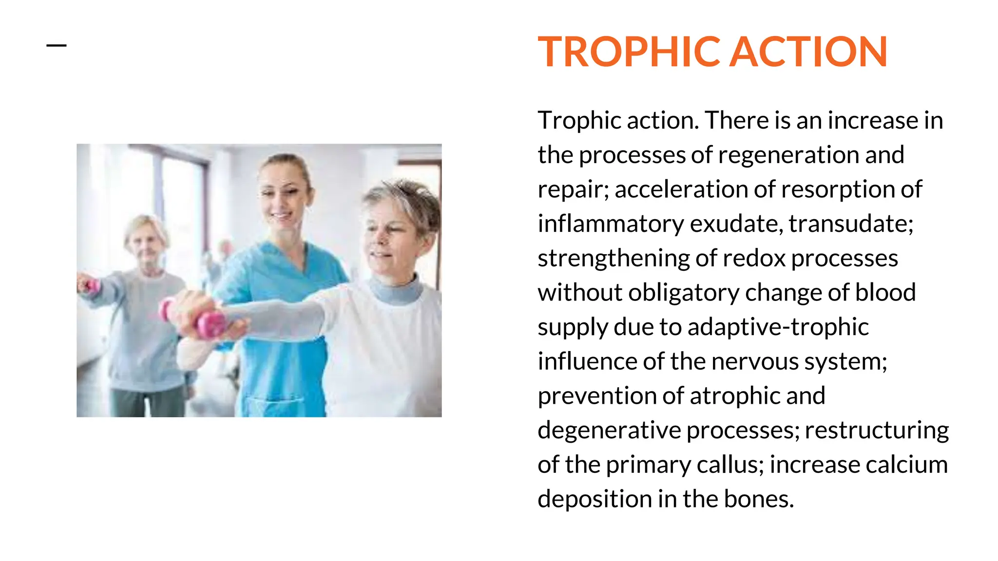 Basics of physical rehabilitation. Types of training, principles of ...