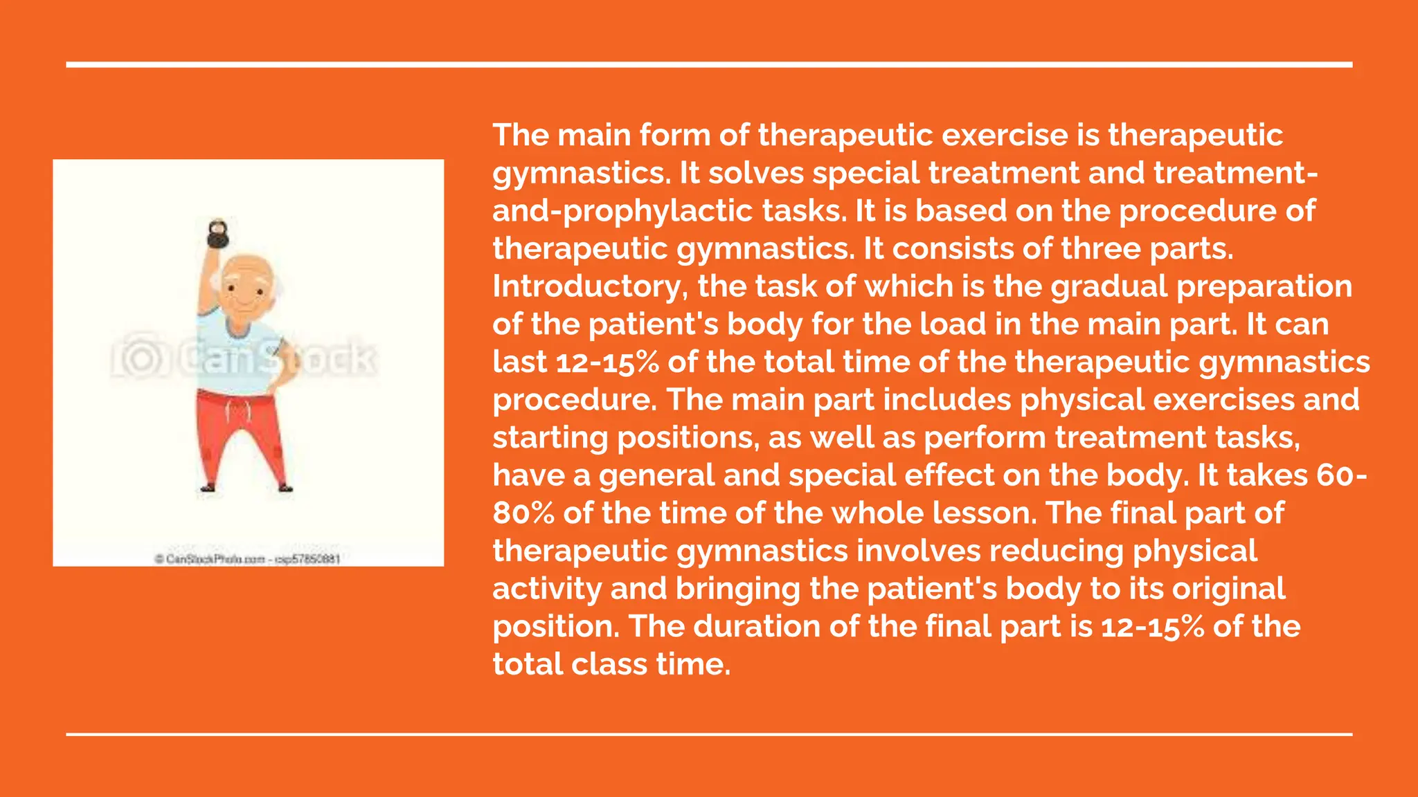 Basics of physical rehabilitation. Types of training, principles of ...