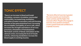 Basics of physical rehabilitation. Types of training, principles of ...
