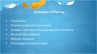 Basics of planning | PPTX