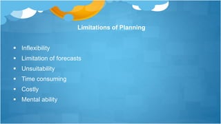 Basics of planning | PPTX