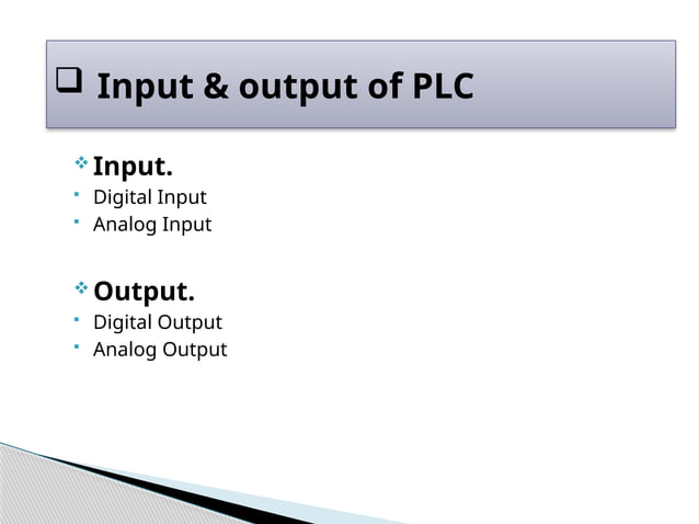 Basics Of Programmable Logic Controllers PLC.pptx