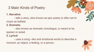 Basics of Poetry.pdf Modifiedhhbbbbbbvcx | PPT