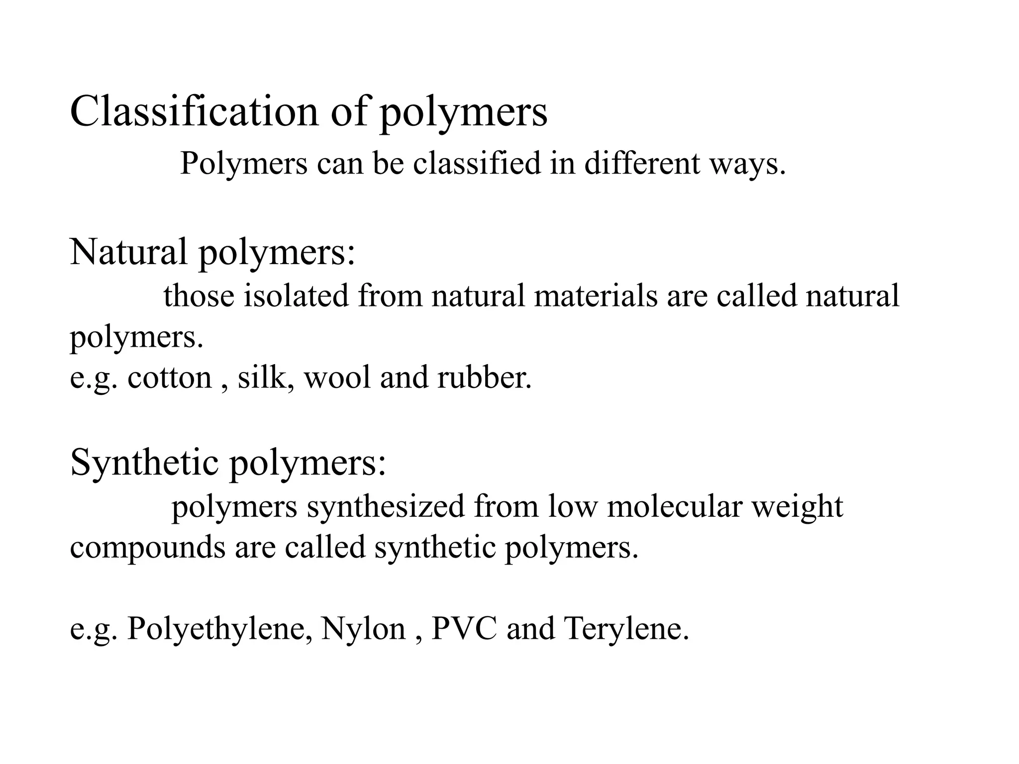 Introduction to Polymers | PPTX