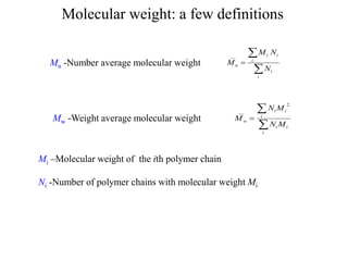 Introduction to Polymers | PPTX