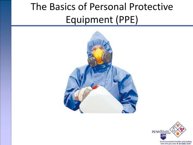 basics of ppe training ppt in industry sdt | PPT | Eye and Vision ...