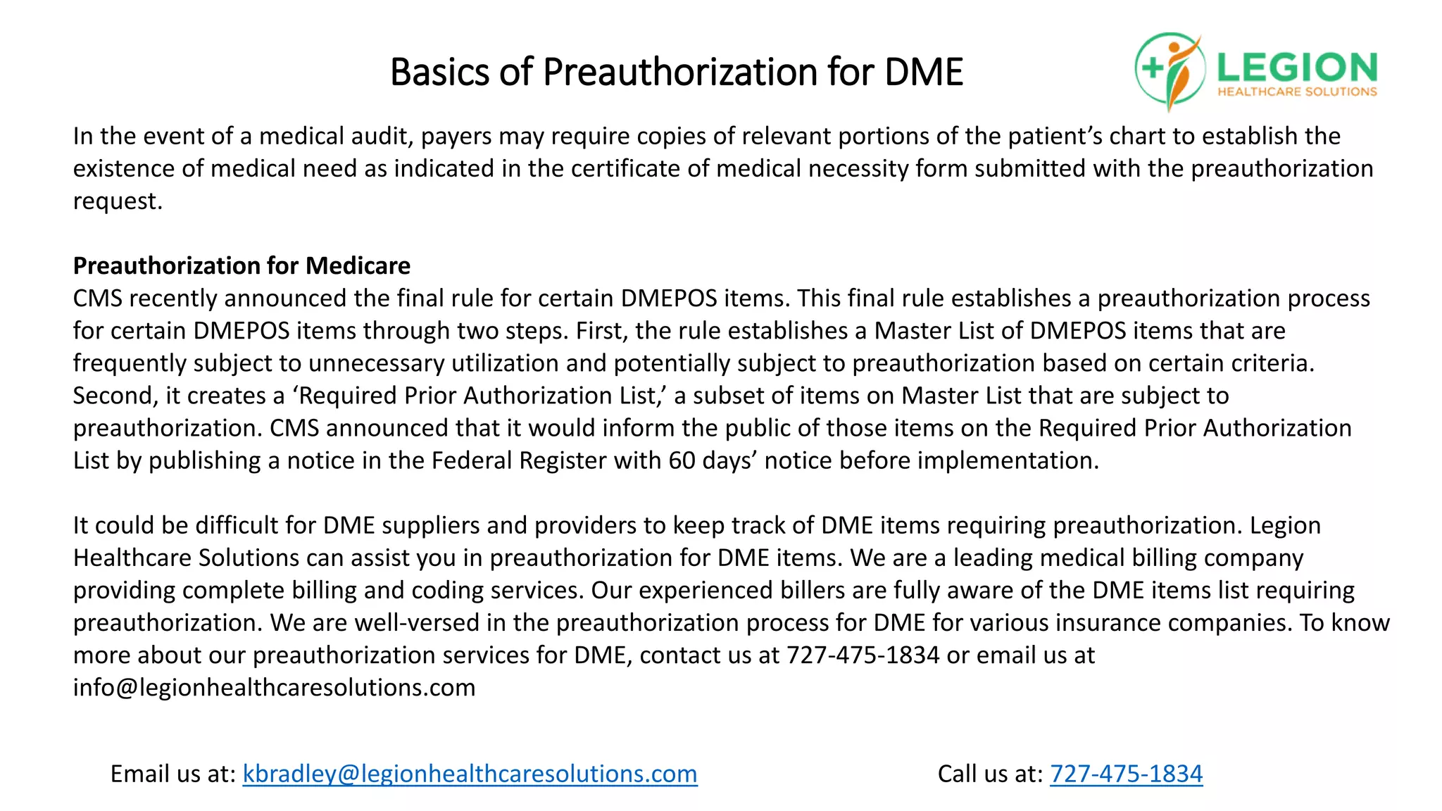 Basics of Preauthorization for DME.pdf